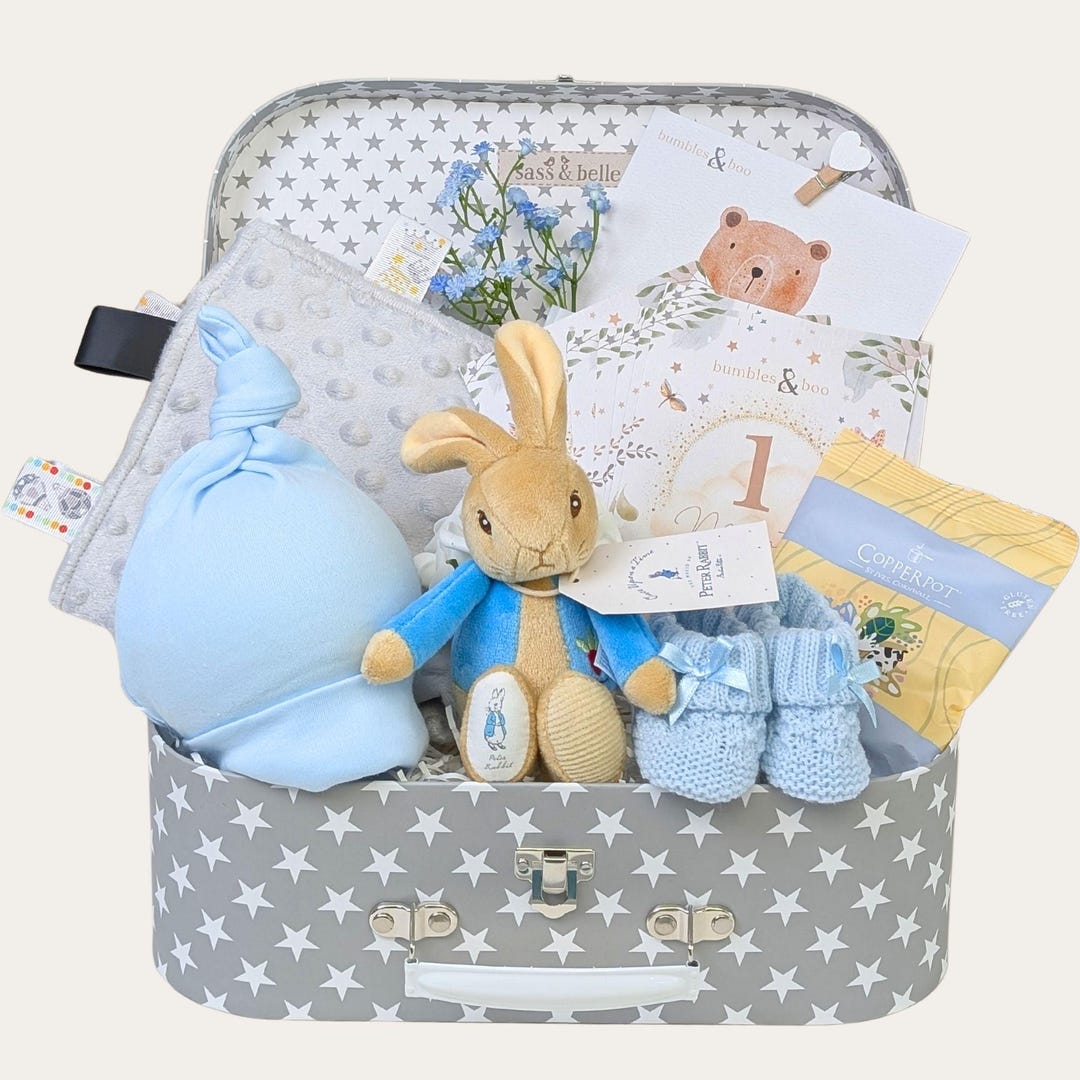 Baby Boy Peter Rabbit Hamper - Etsy