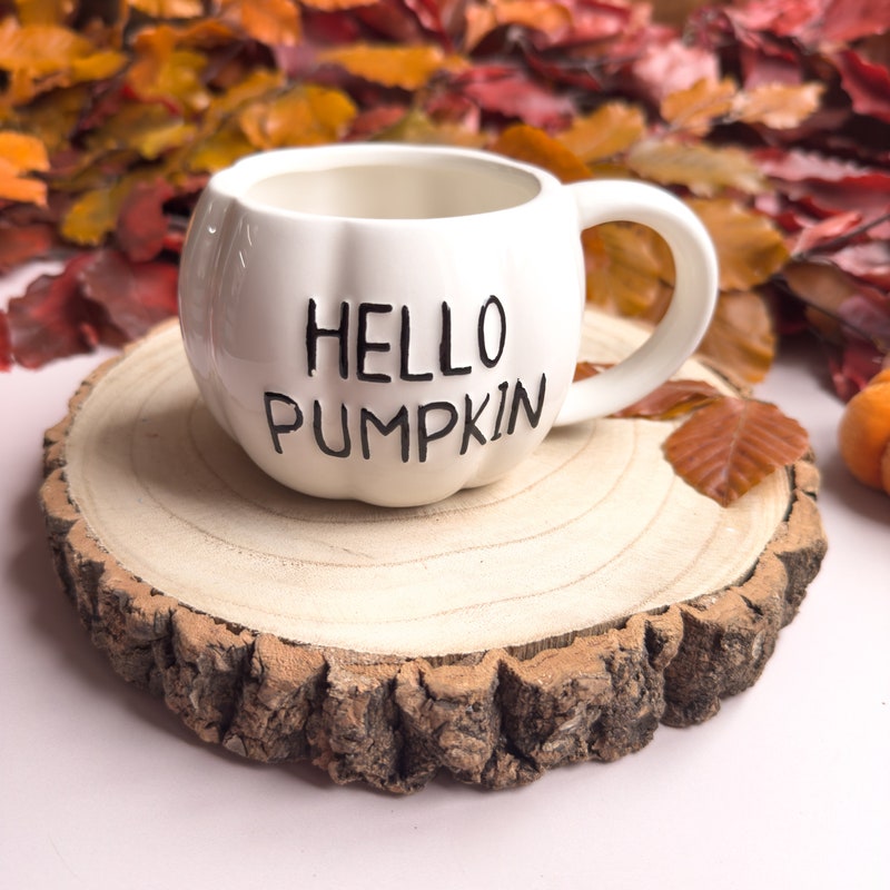 Pumpkin Mug - Etsy