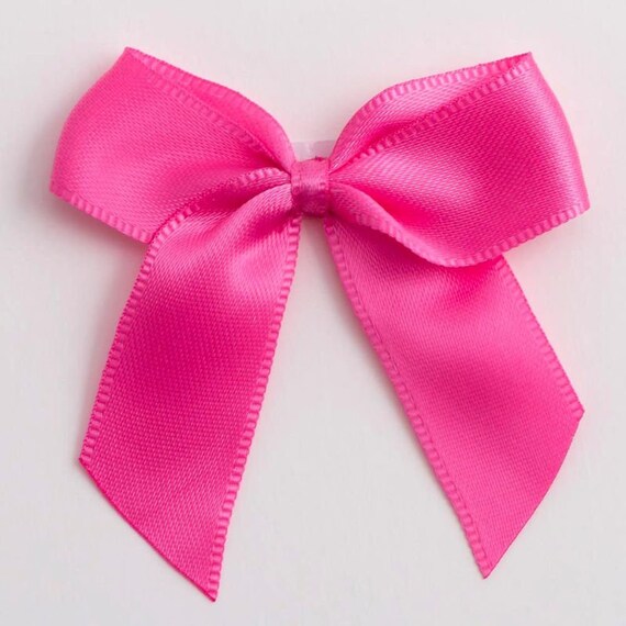 Hot Pink Satin Ribbon