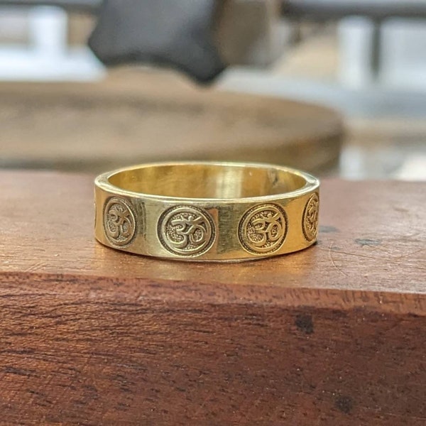 Om Ring - Etsy