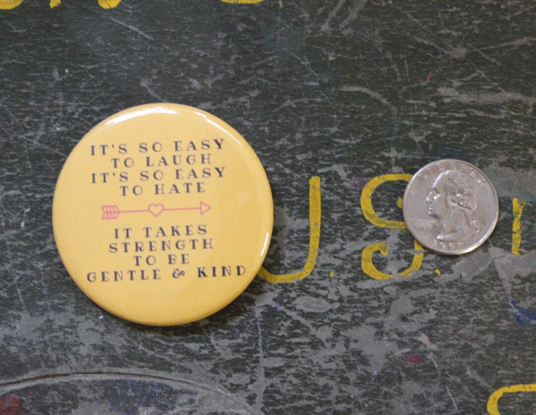 The Smiths Morrissey 2.25" Lyric Button Keychain Magnet Pin Badge It's ...