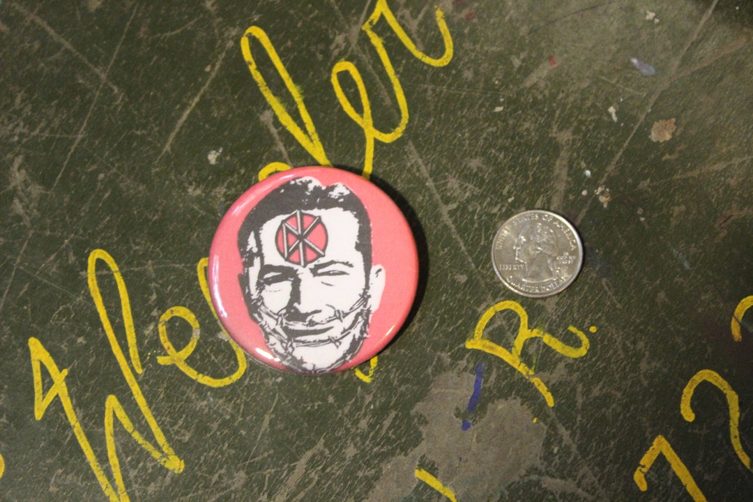 Dead Kennedys 2,25" knop sleutelhanger magneet pin badge punk hardcore ...