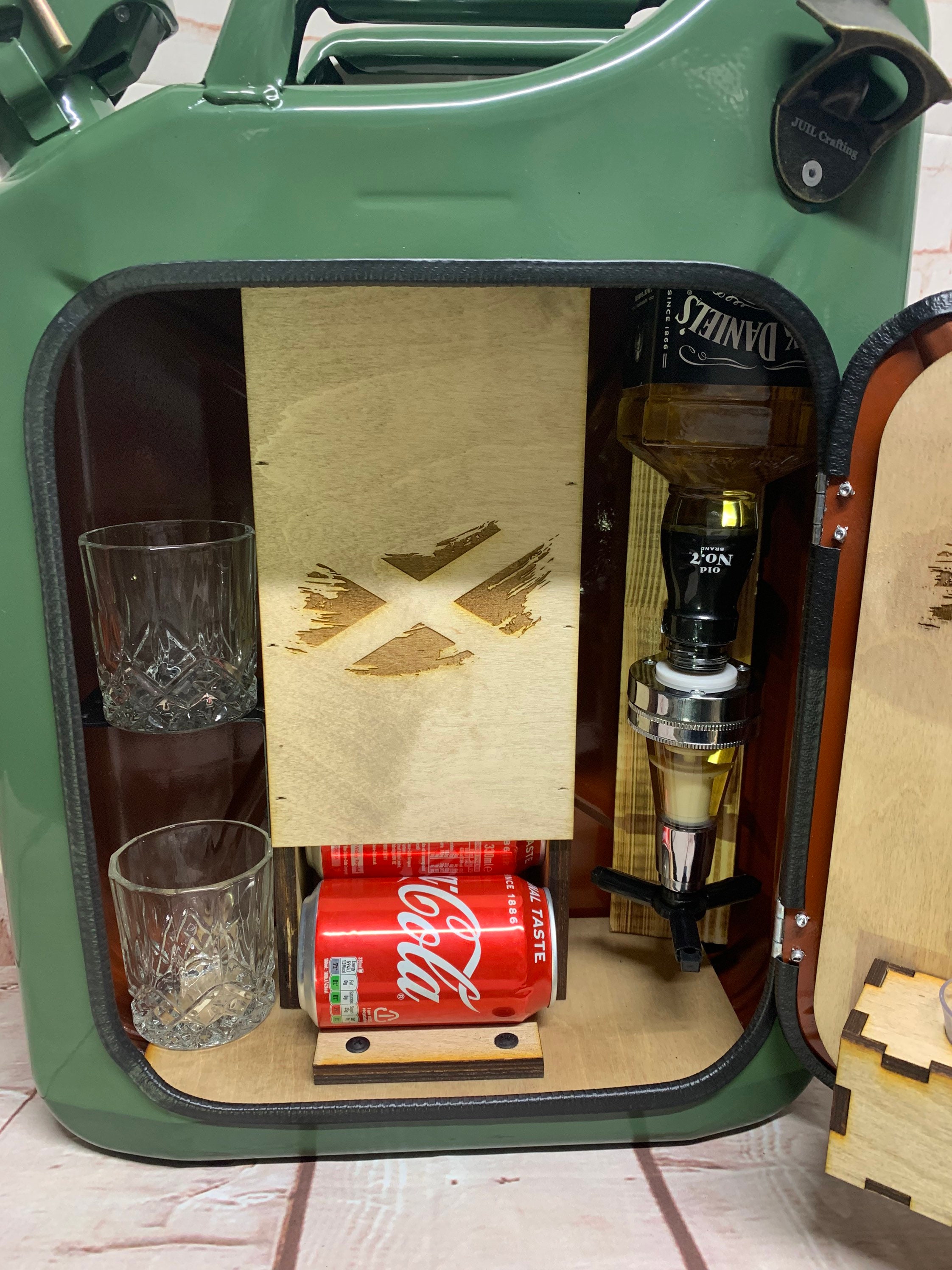 Scottish Theme Jerry Can Mini Bar. Jerry Can Mini Bar/union - Etsy