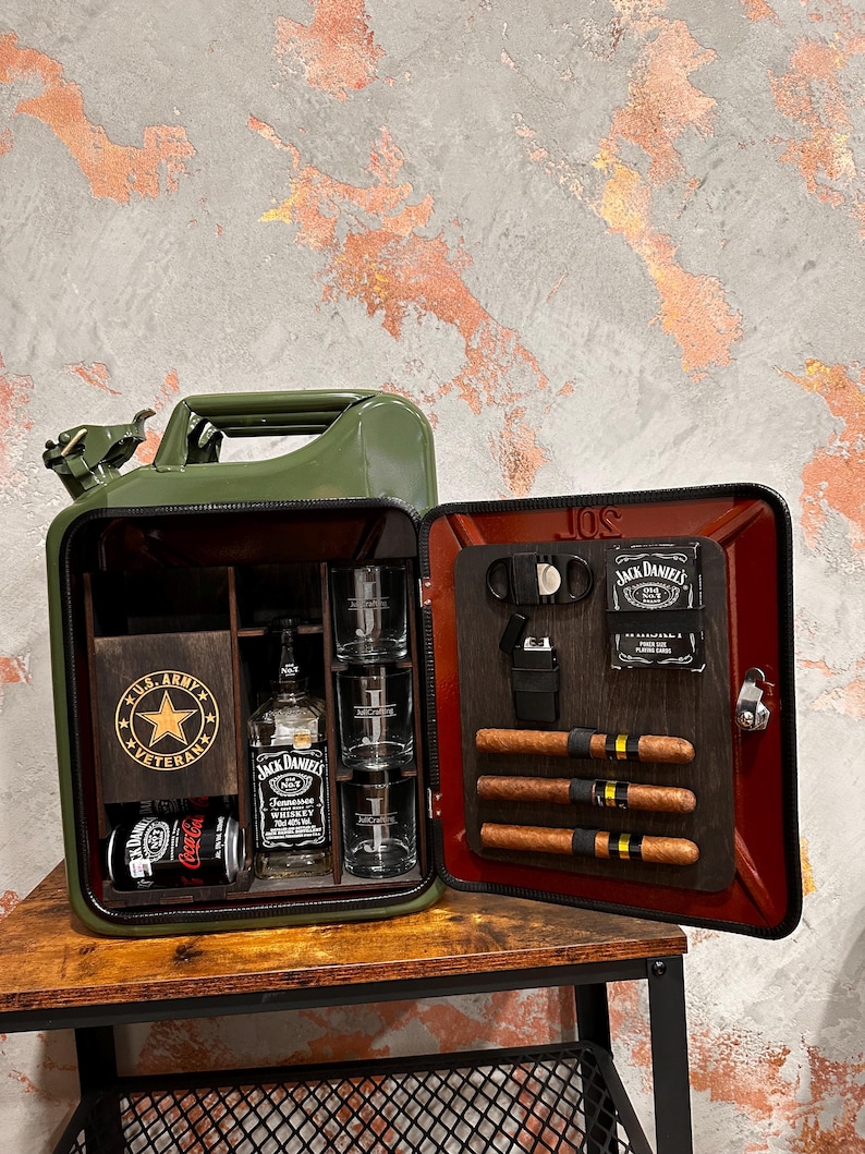 Jerry Can Bar,us Army Bar, US Veteran Bar, US Army Retirement Gift ...