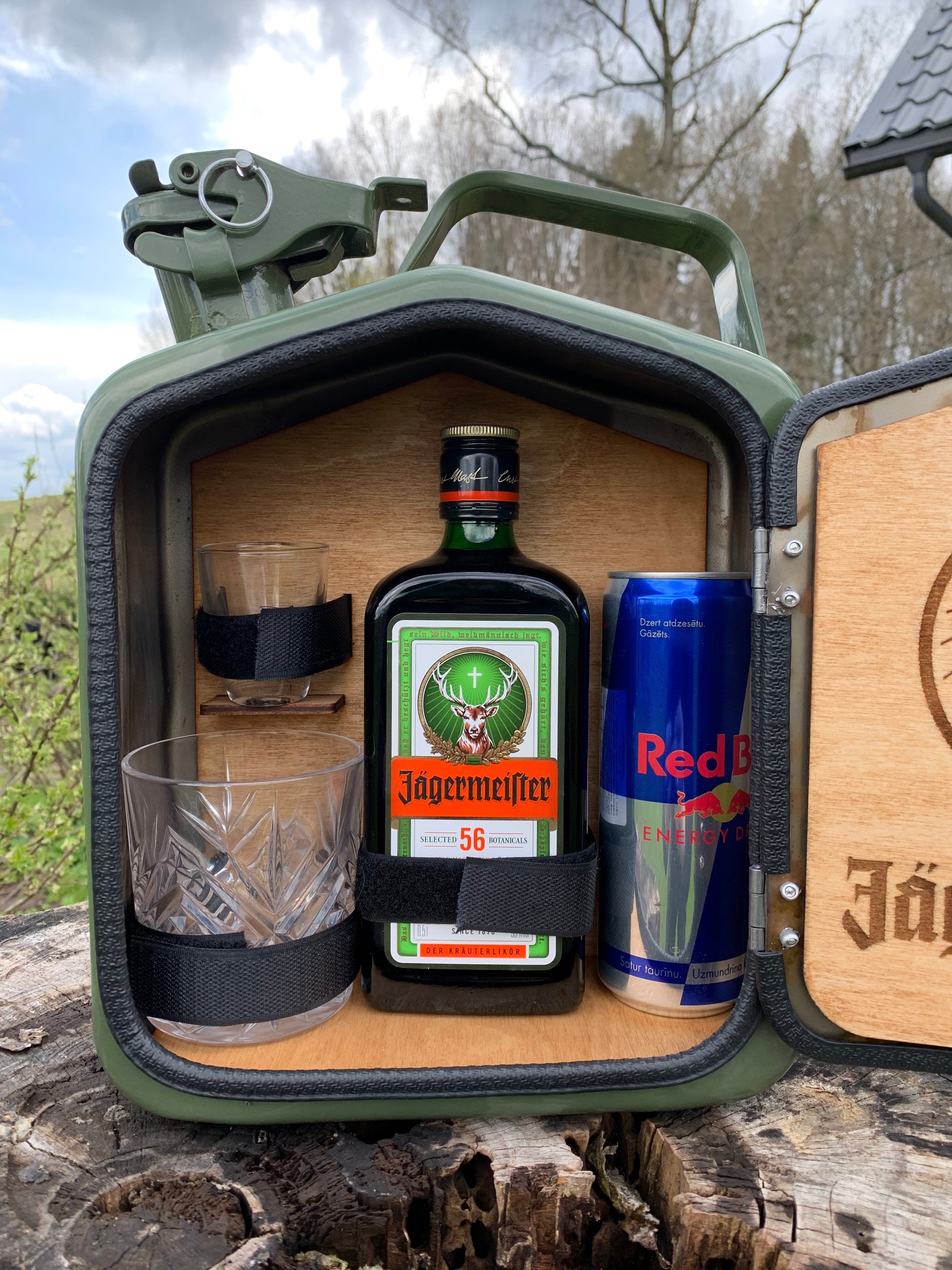 Jerry Can Mini Bar, Jagermeister Edition, Man Cave Gift - Etsy