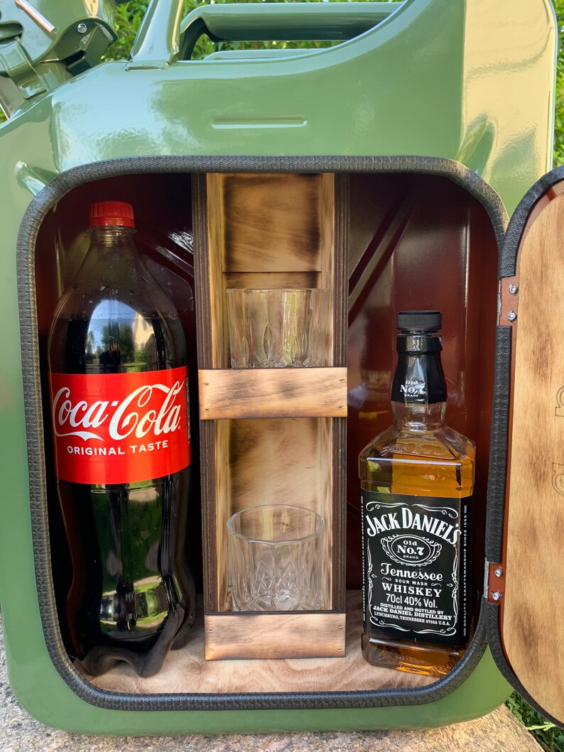 Jerry Can Mini Bar. Can Be Customise With Your Name or Logo - Etsy