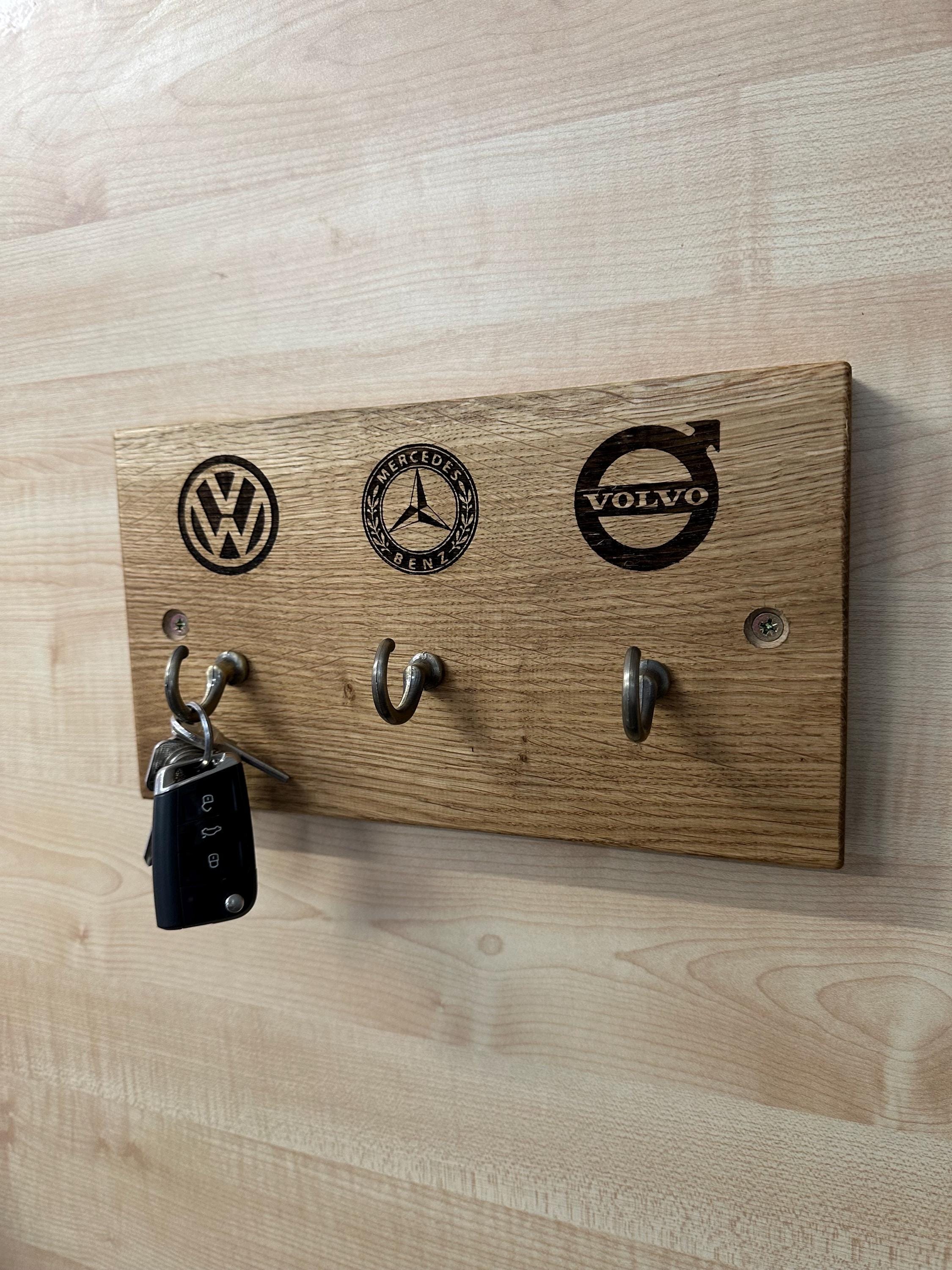Car Keys Holder ( Wooden Wall Mounted) Can Be Personalised With Your ...
