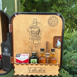 Viking… Valhalla Themed Jerry Can Mini Bar/display Unit/drink Cabinet ...