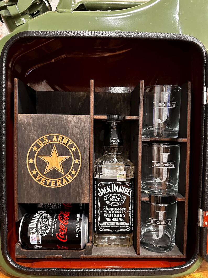 Jerry Can Bar,us Army Bar, US Veteran Bar, US Army Retirement Gift ...