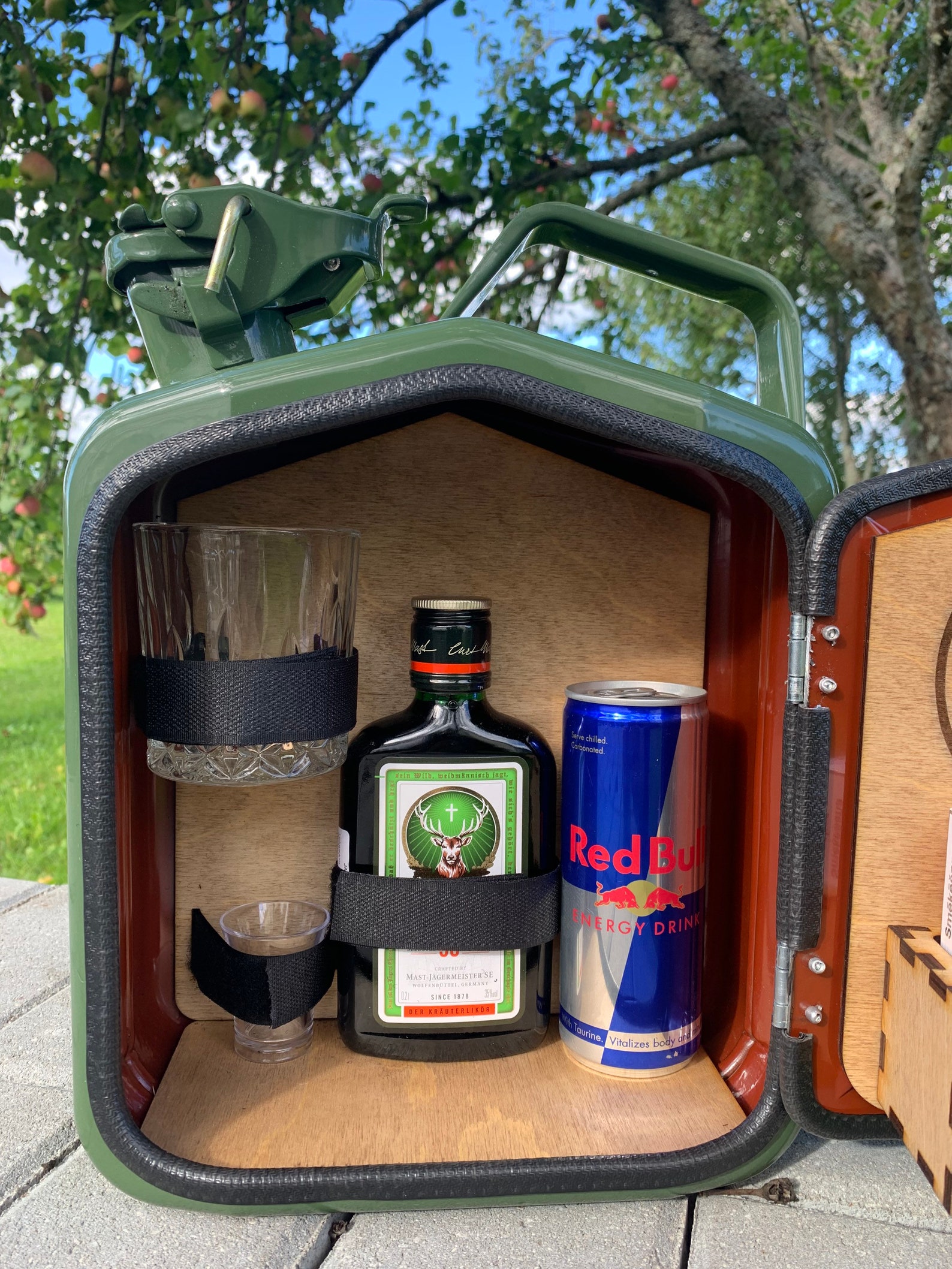 Jerry Can Mini Bar 5L Green/ Jagermeister Style/ Christmas - Etsy
