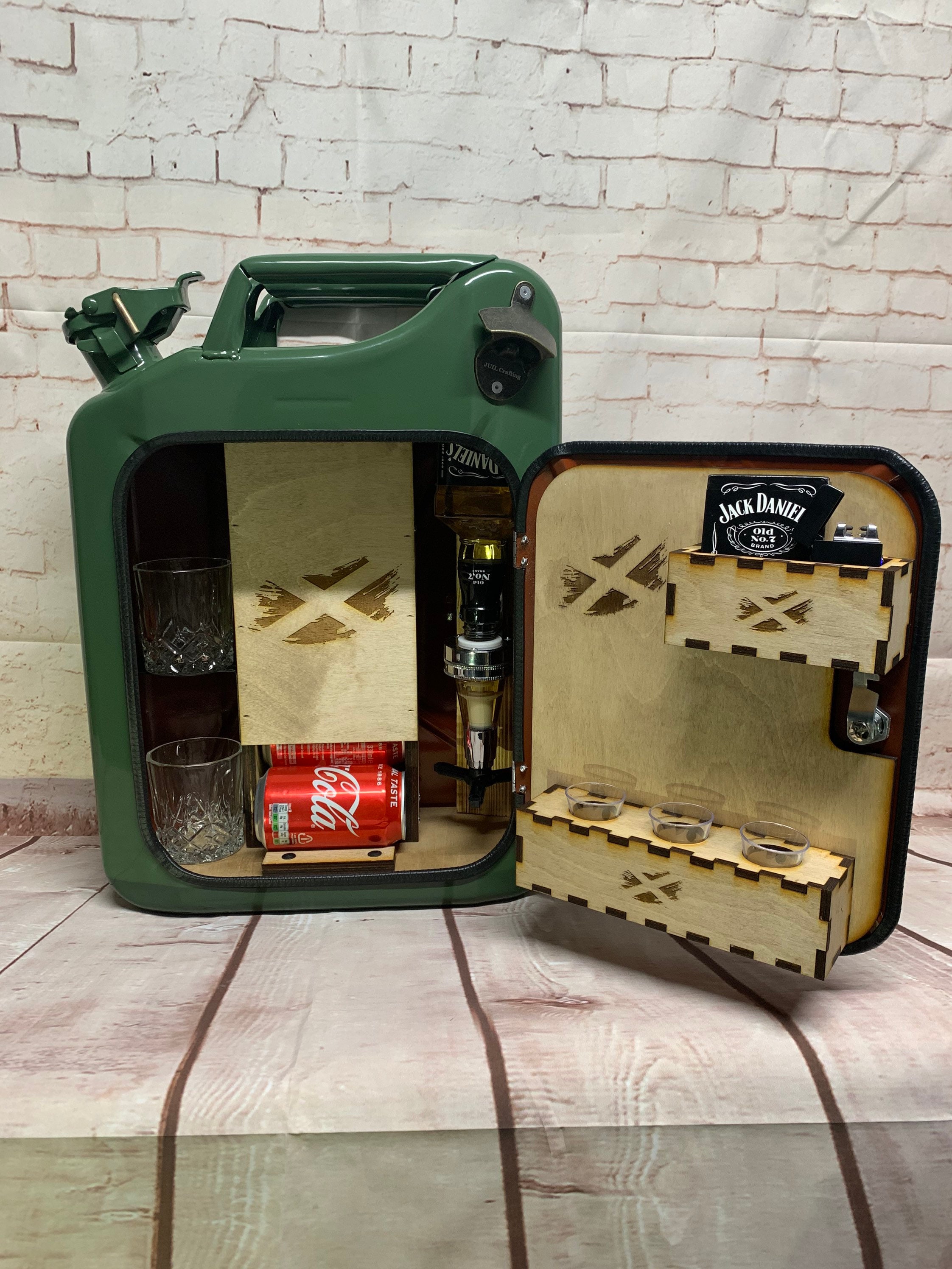 Scottish Theme Jerry Can Mini Bar. Jerry Can Mini Bar/union - Etsy