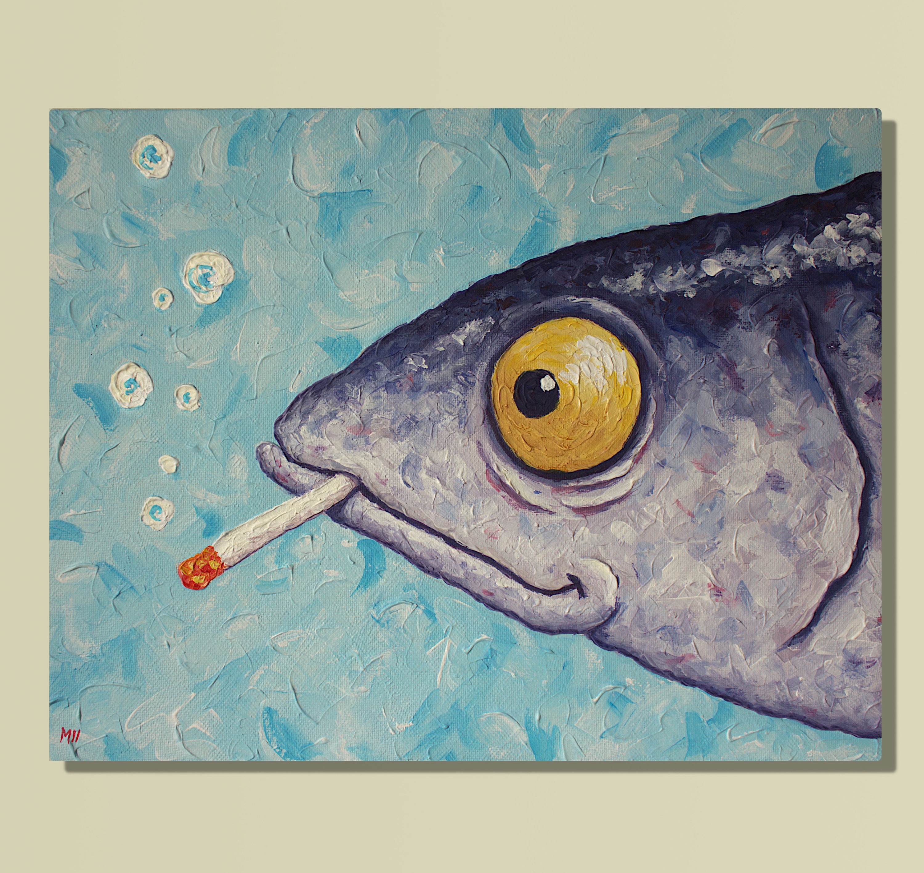 Psychedelic Fish Drawings