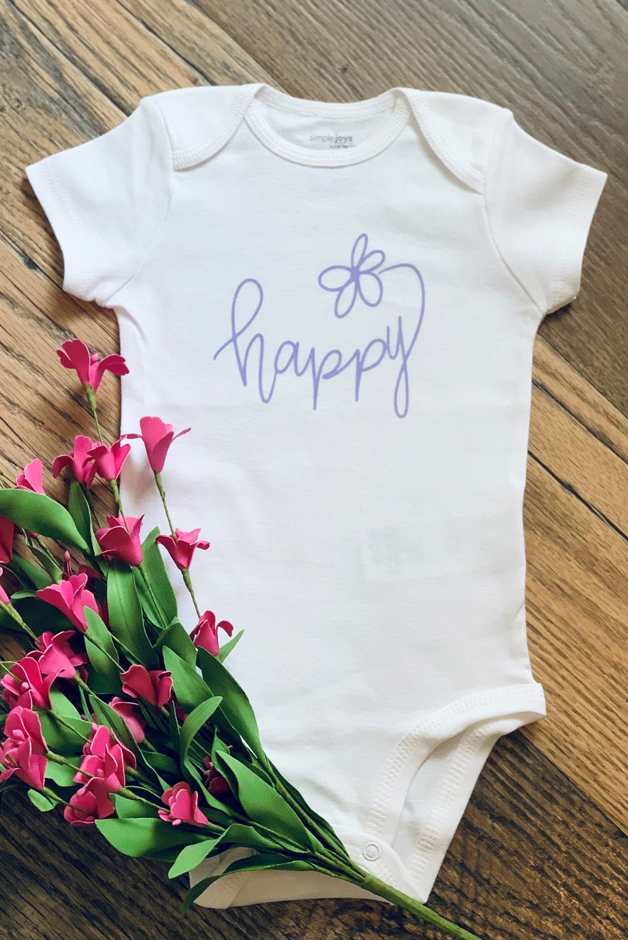 Happy Baby, Unique Baby Gift, Baby Shower, Country Baby, - Etsy