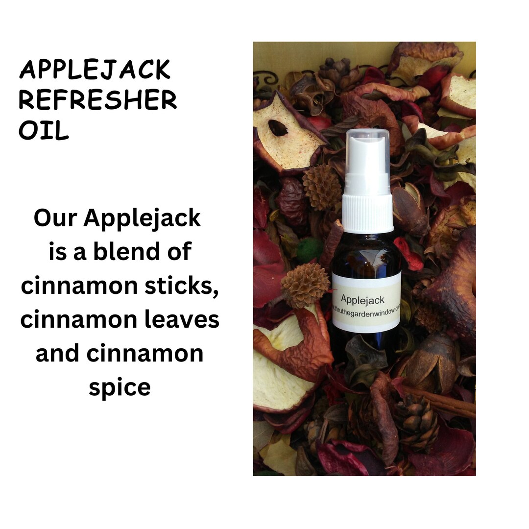 Applejack Cinnamon Refresher Oil, Applejack Scented Room Spray, Eco ...