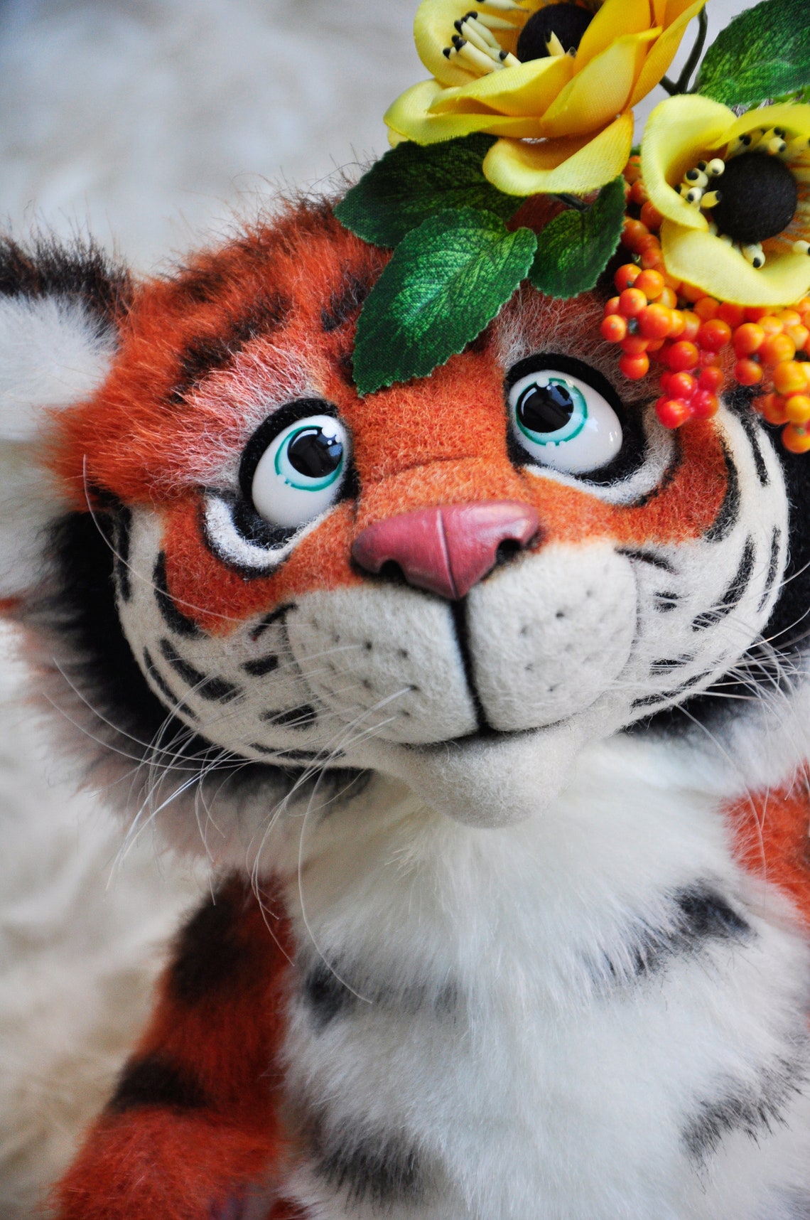 Tiger Stuffed Animal baby tiger toy tiger stuffie realistic | Etsy