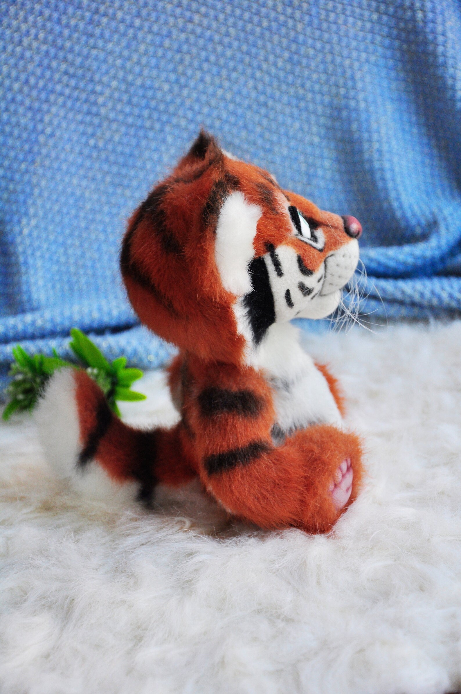 Tiger Stuffed Animal baby tiger toy tiger stuffie realistic | Etsy