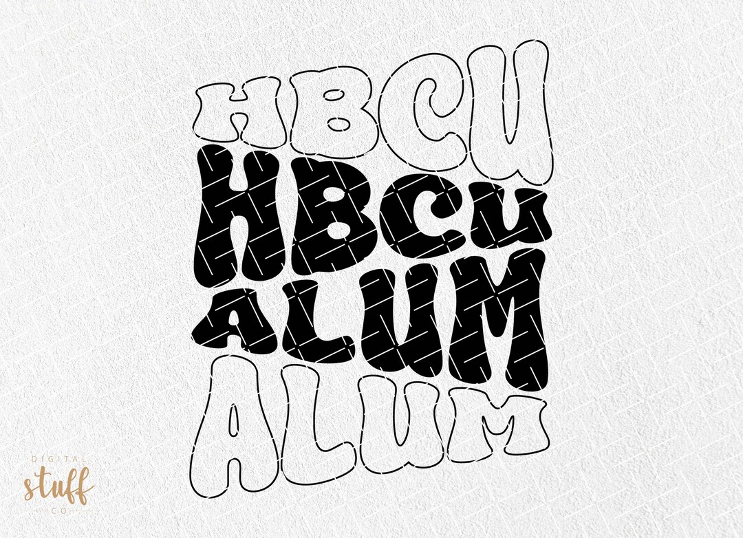 Hbcu Alum Svg Alumni Svg Graduación Svg Grad Svg Archivos - Etsy México