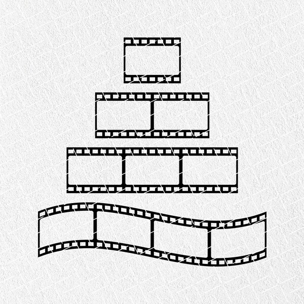 Filmstrip Svg - Etsy