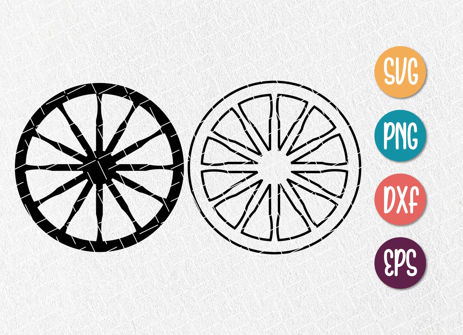 Wagon Wheel Svg Wheels Svg Wooden Country Western Clip - Etsy