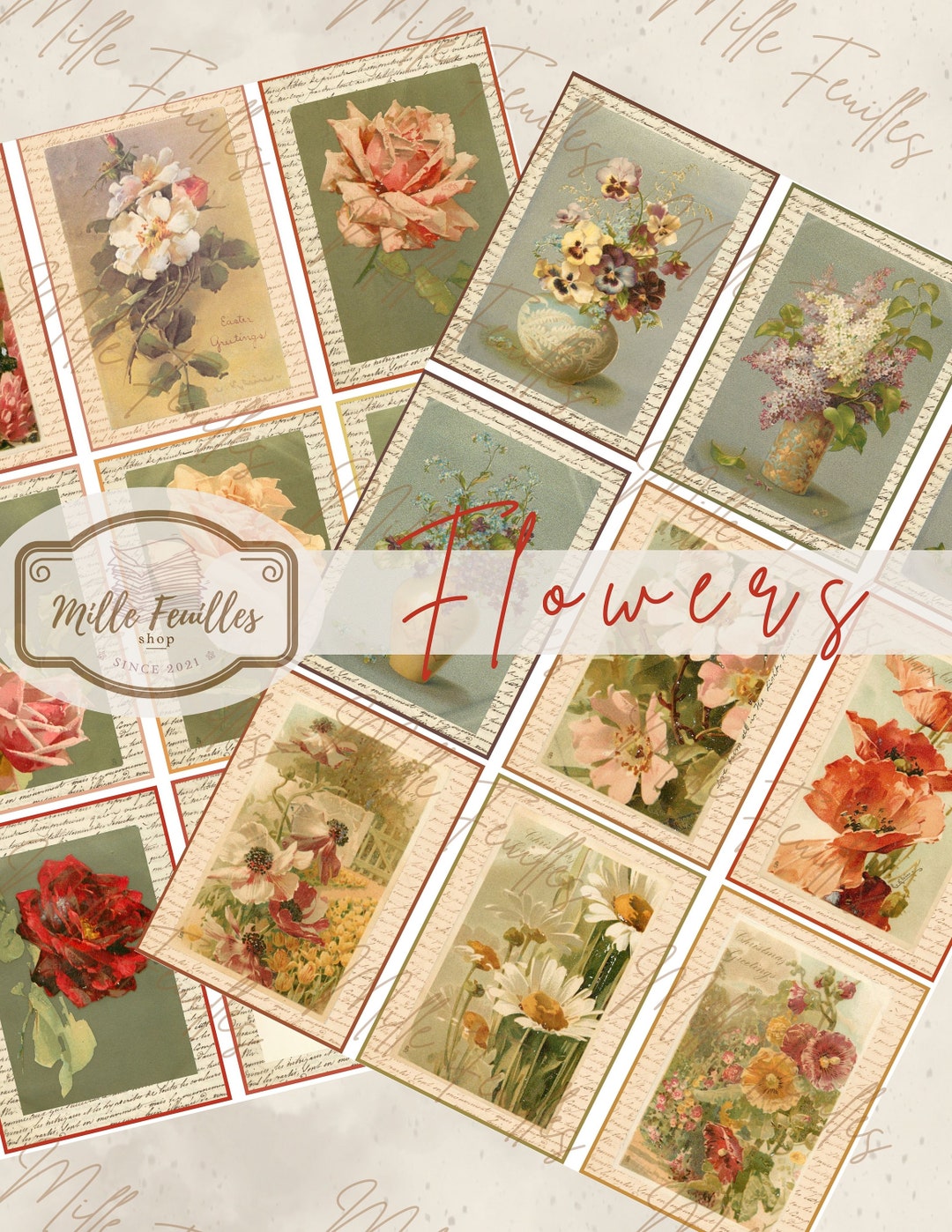 18 Journaling Cards Printable for Journaling and Art Digital Download ...