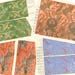 Bizarre Style Damask Fabric Fragments: Printable Ephemera (digital ...