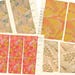 Bizarre Style Damask Fabric Fragments: Printable Ephemera (digital ...