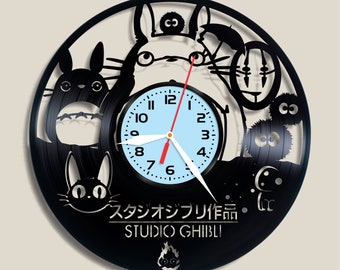 Studio ghibli clock | Etsy
