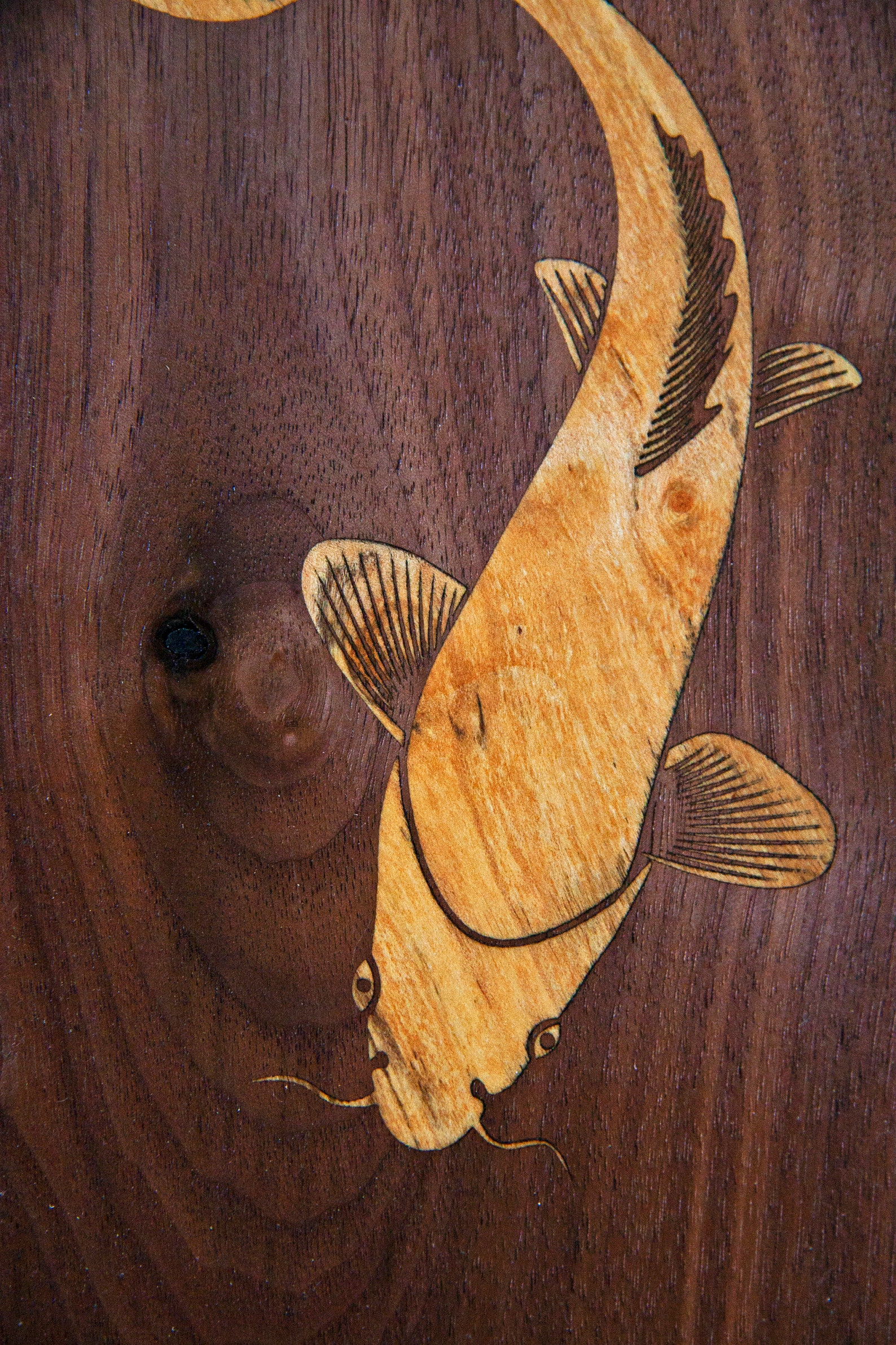 Koi Wood Block Wall Art - Etsy