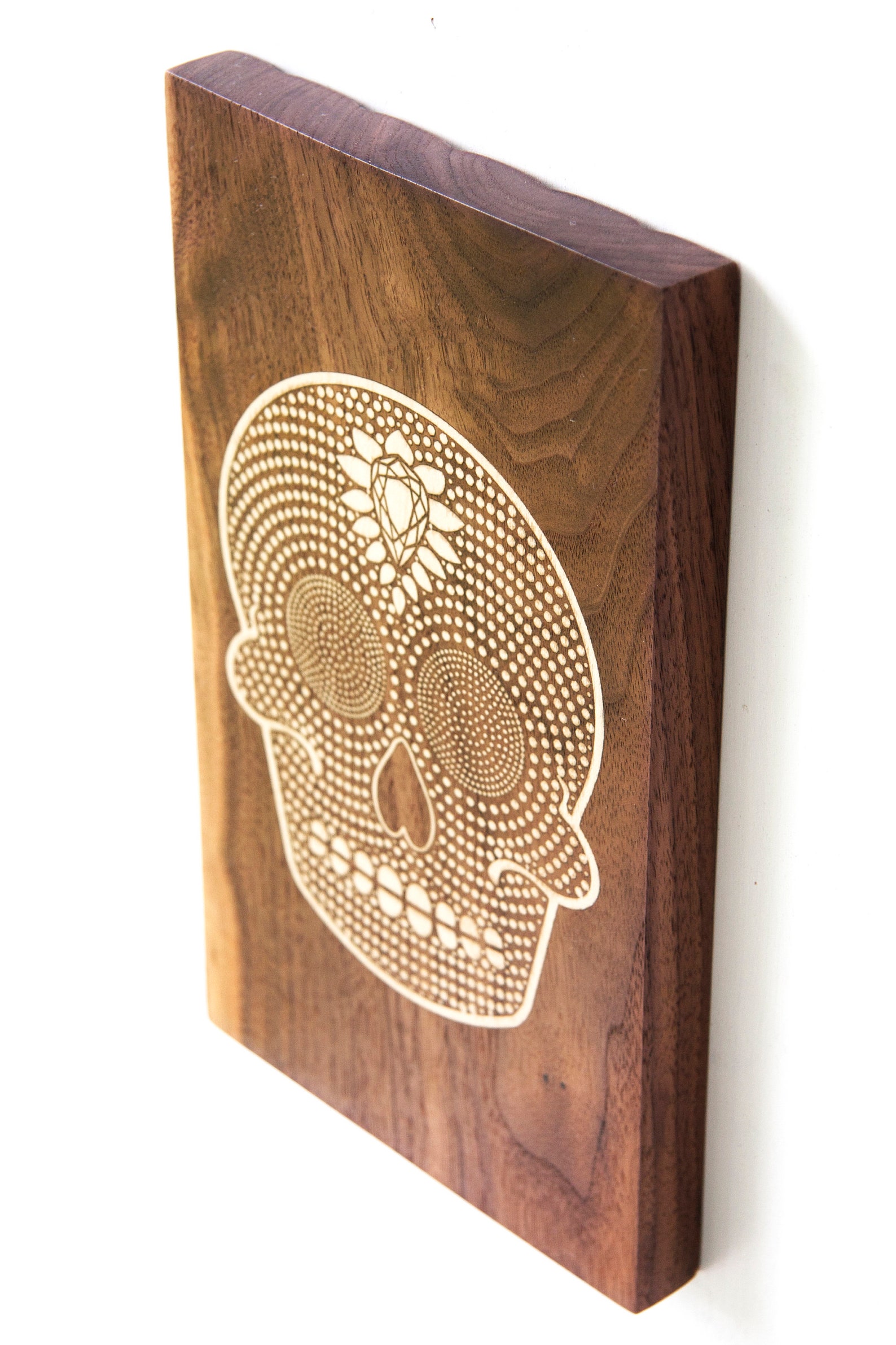 Hirst Sugar Skull Wood Block Wall Art - Etsy Denmark