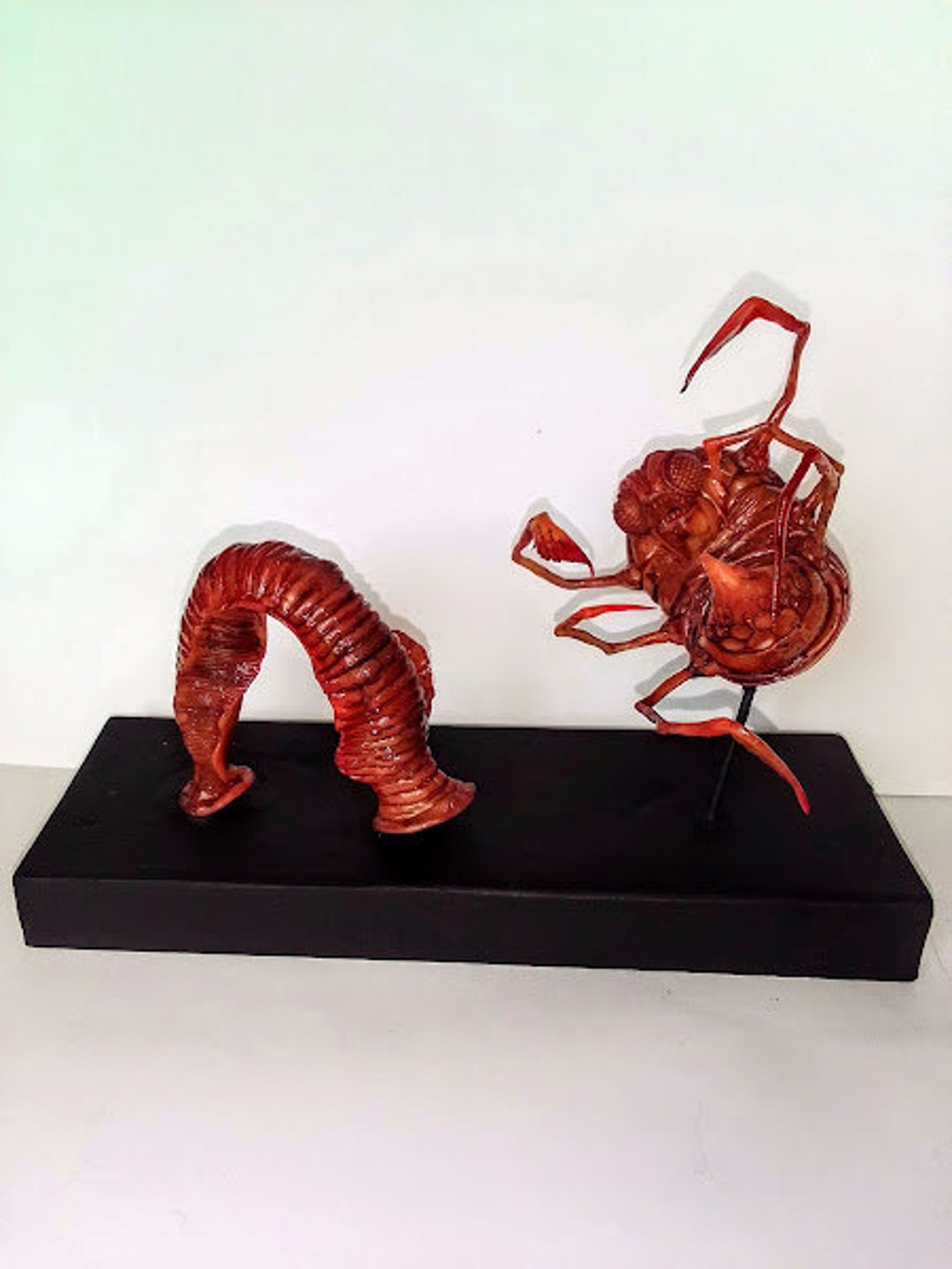 Ticks & Leeches (TOOL). Rock Art Sculpture From Polymer Clay - Etsy