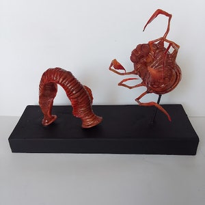 Ticks & Leeches (TOOL). Rock Art Sculpture From Polymer Clay - Etsy