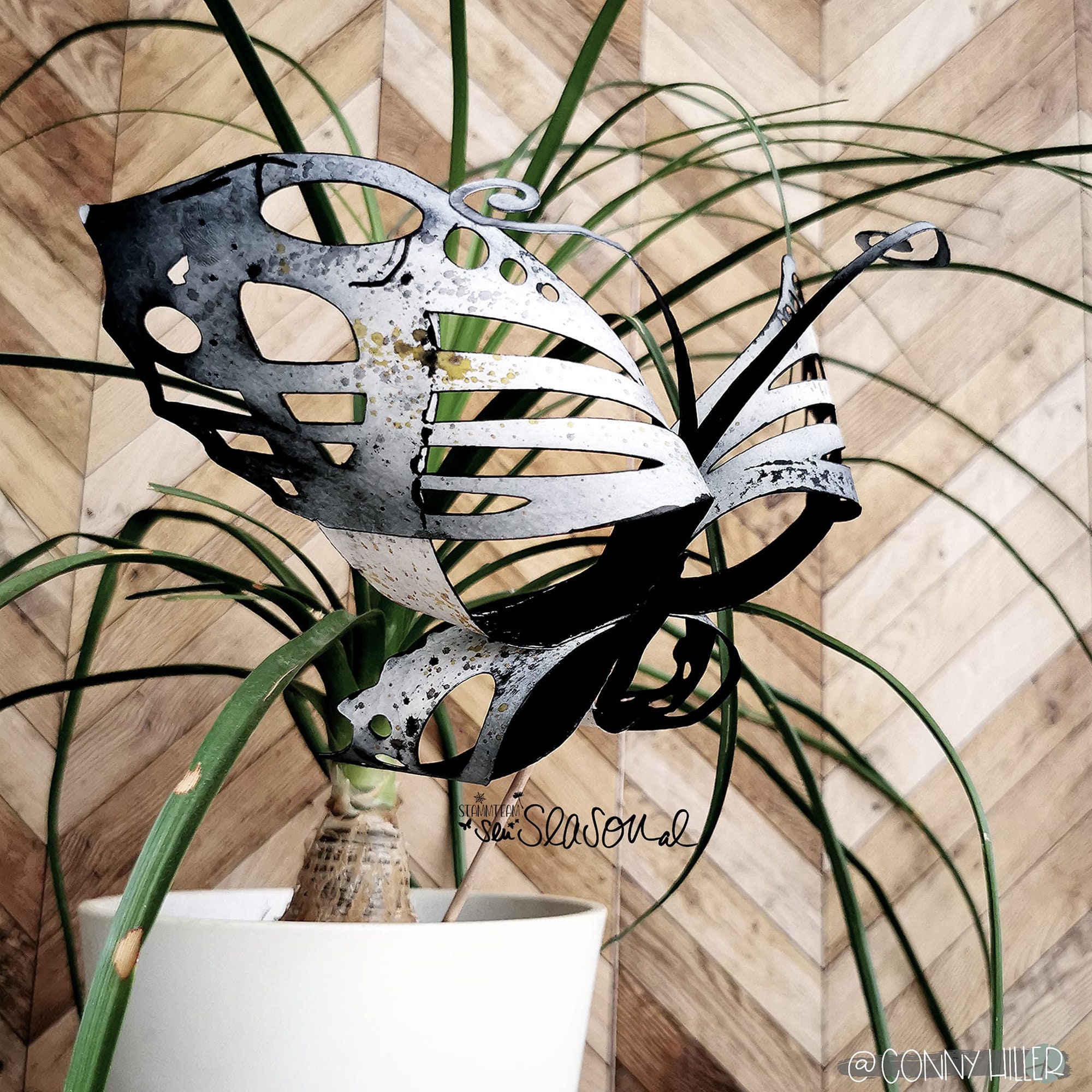 Plotter File 3D Butterfly, SVG Including Instructions, Folder Made of ...