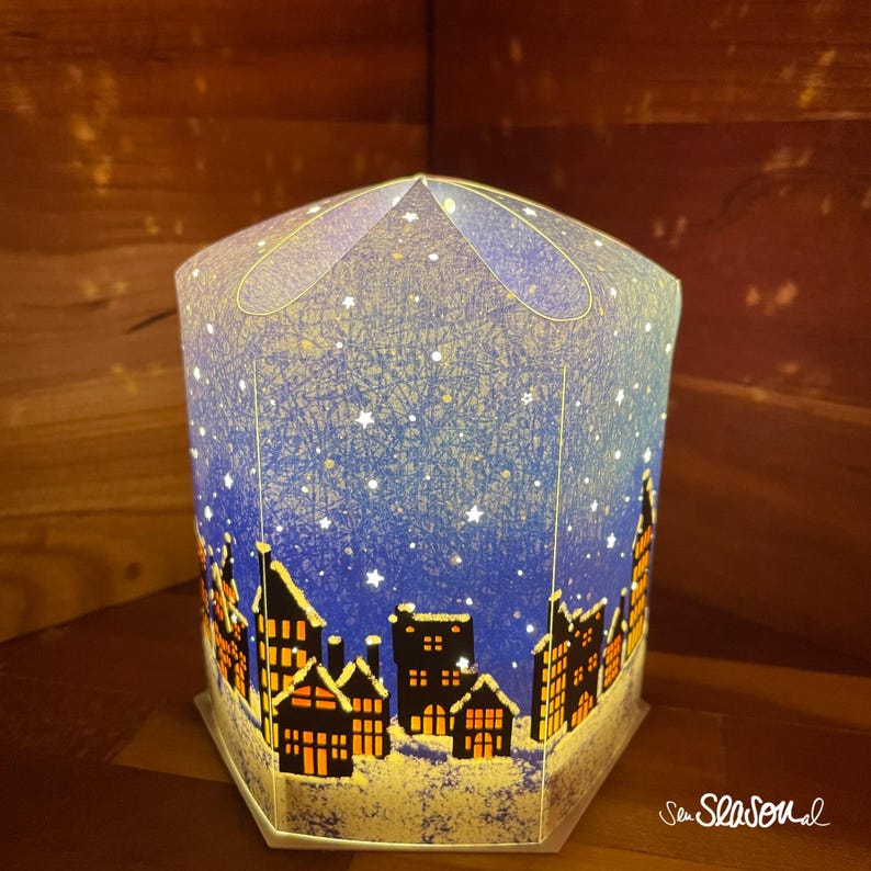 Light Box, Lantern SVG in 2 Sizes, Plotter File for Paper Including ...