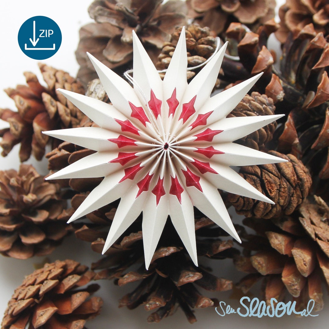 Plotter File Paper Star Shooting Star, Decorative Star, Digital File ...