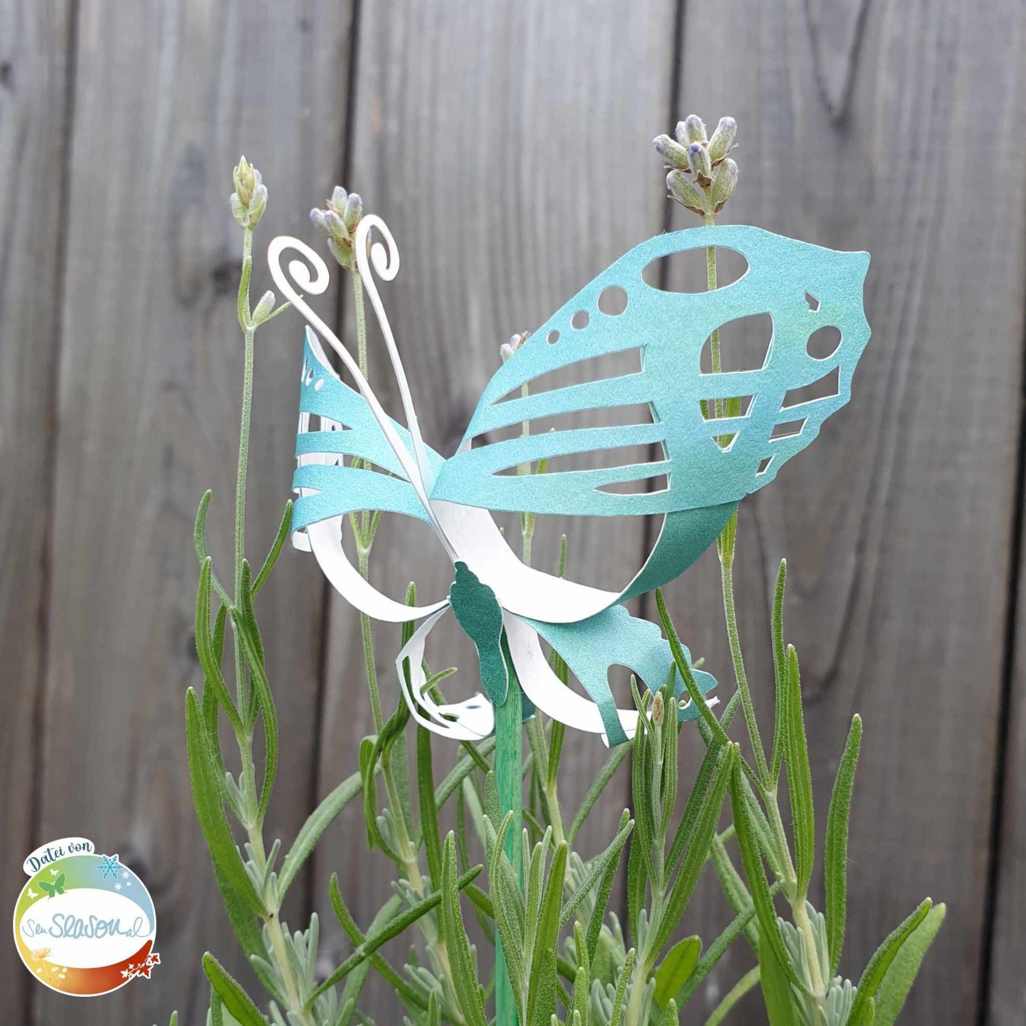 Plotter File 3D Butterfly, SVG Including Instructions, Folder Made of ...