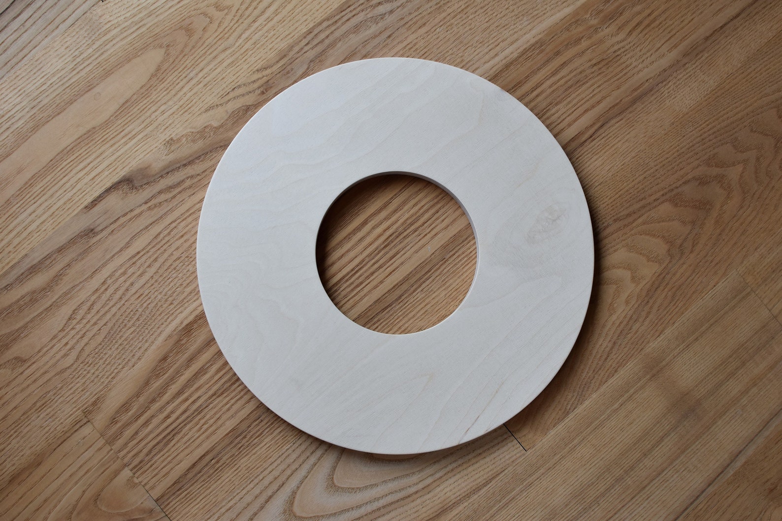 Wood Round Disc Circle for DIY Advent Candle Holder Base Birch Wood ...