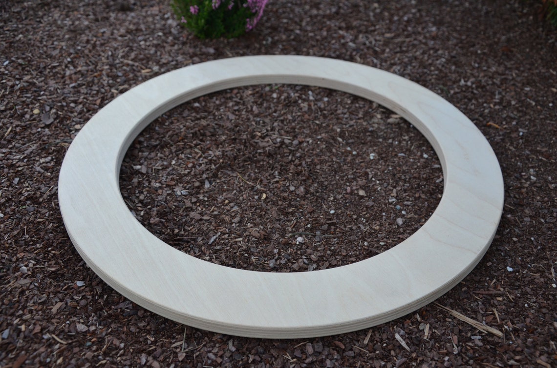 Wood Round Disc Circle for DIY Advent Candle Holder Base Birch Wood ...
