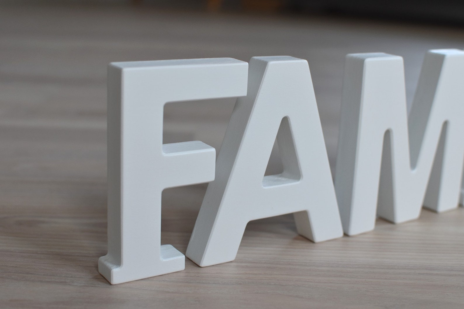 5 Inches Wood Letter Free Standing Wood Letters Kids Room Nursery Decor ...