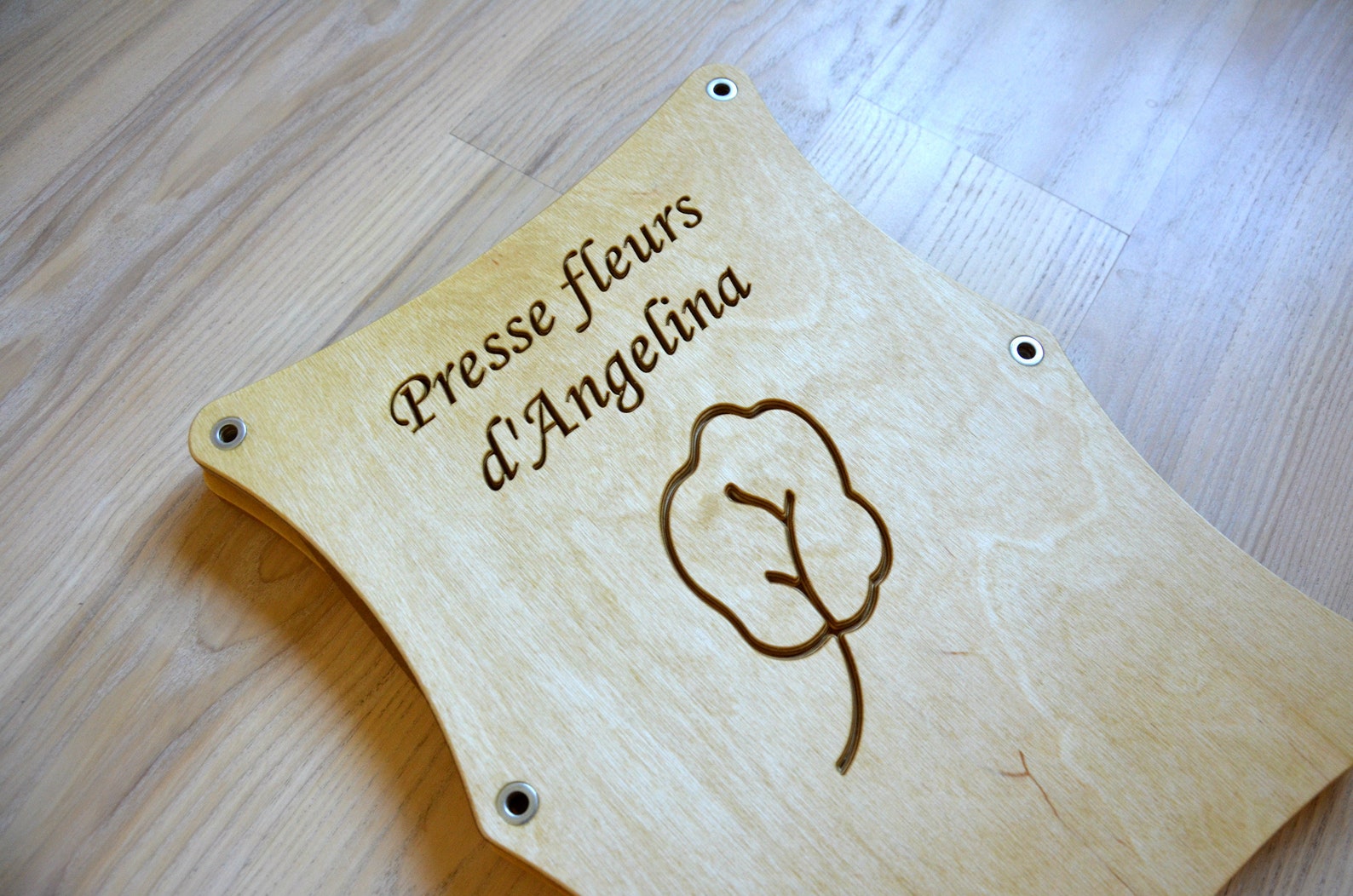 Herb Press Wood Leaf Flower Press Kit White Herbal Press - Etsy