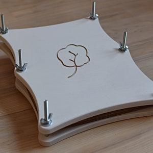 Herb Press Wood Leaf Flower Press Kit White Herbal Press Herbarium ...