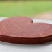 Red Wood Heart St Valentines Day Gift Heart Shape Decor Romantic Gift ...