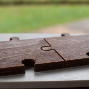 Brown Wood Puzzle Coaster Cup Pad Wood Coaster Puzzle Coaster Cold ...