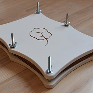 Herb Press Wood Leaf Flower Press Kit White Herbal Press Herbarium ...