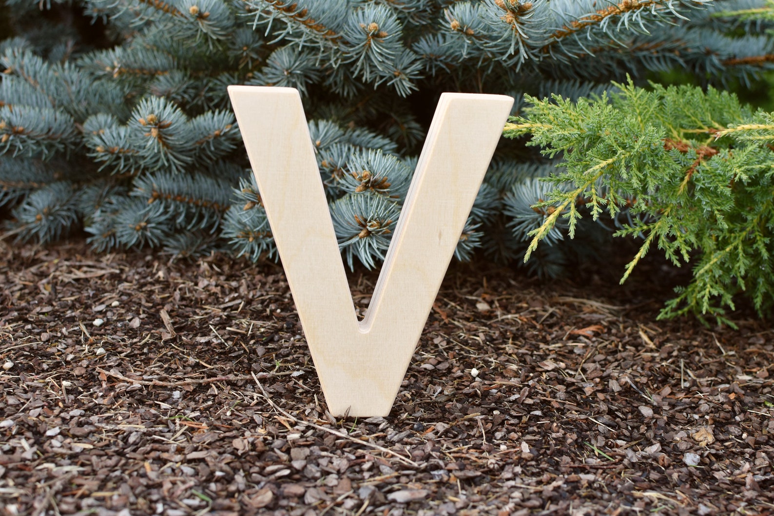 5 Inches Wood Letter Free Standing Wood Letters Kids Room Nursery Decor ...