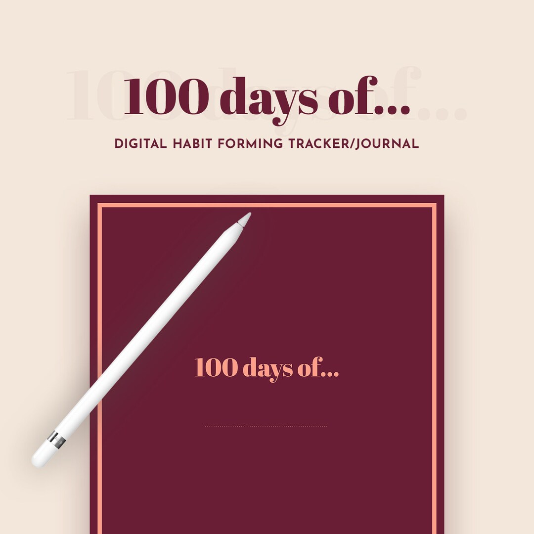 Digital Habit Tracker, Digital Journal, Goodnotes Journal, Noteshelf ...