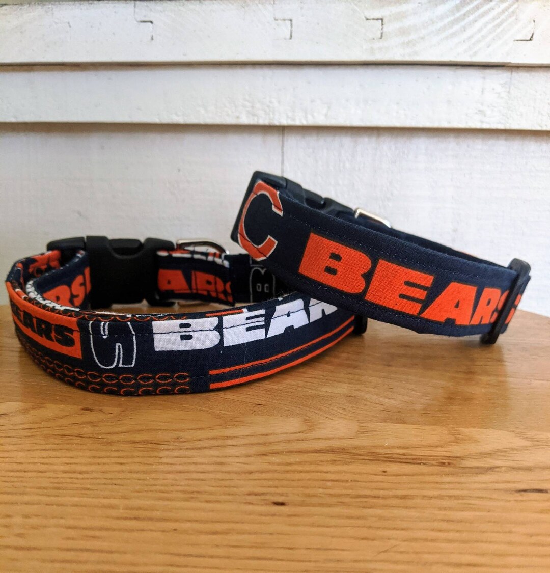 Chicago Bears Dog Collar - Etsy