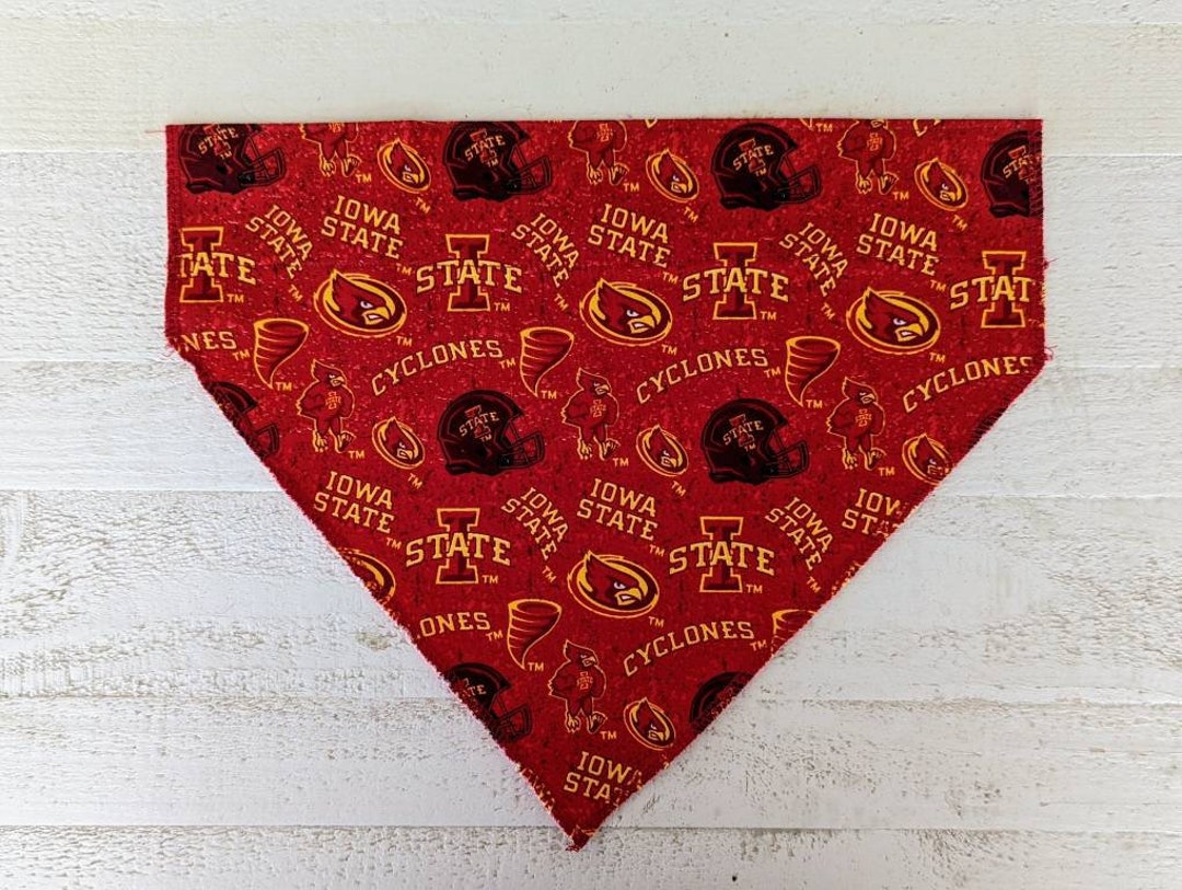 Iowa State Cyclones Dog Bandana - Etsy