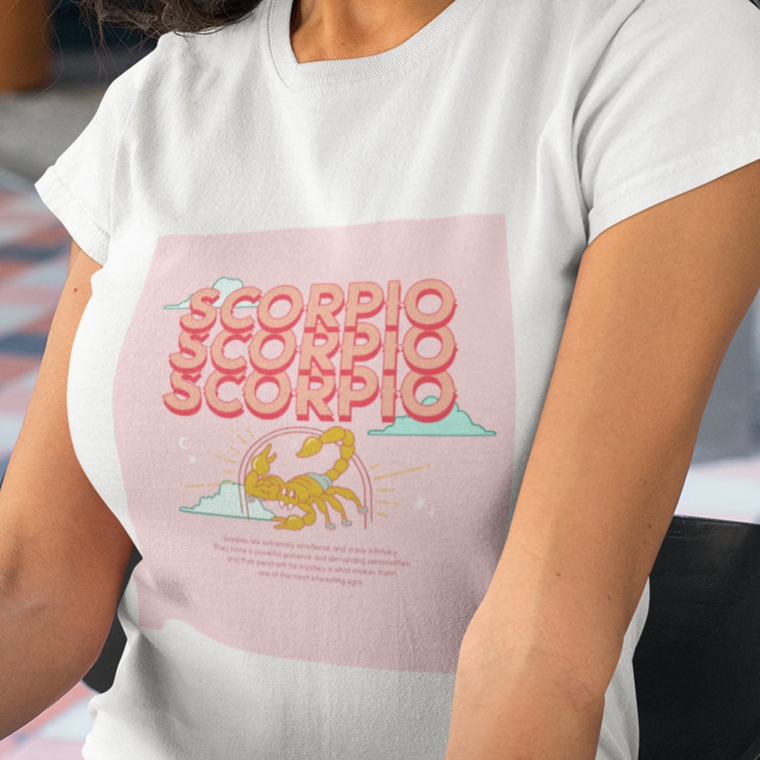 Scorpio Lobster Tee - Etsy UK