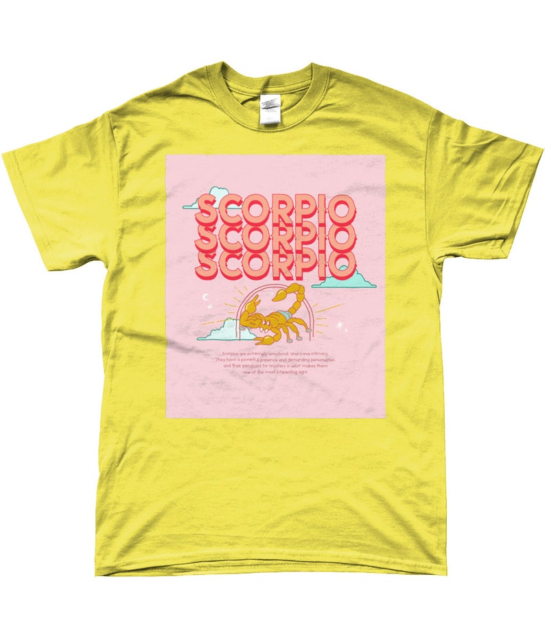 Scorpio Lobster Tee - Etsy UK