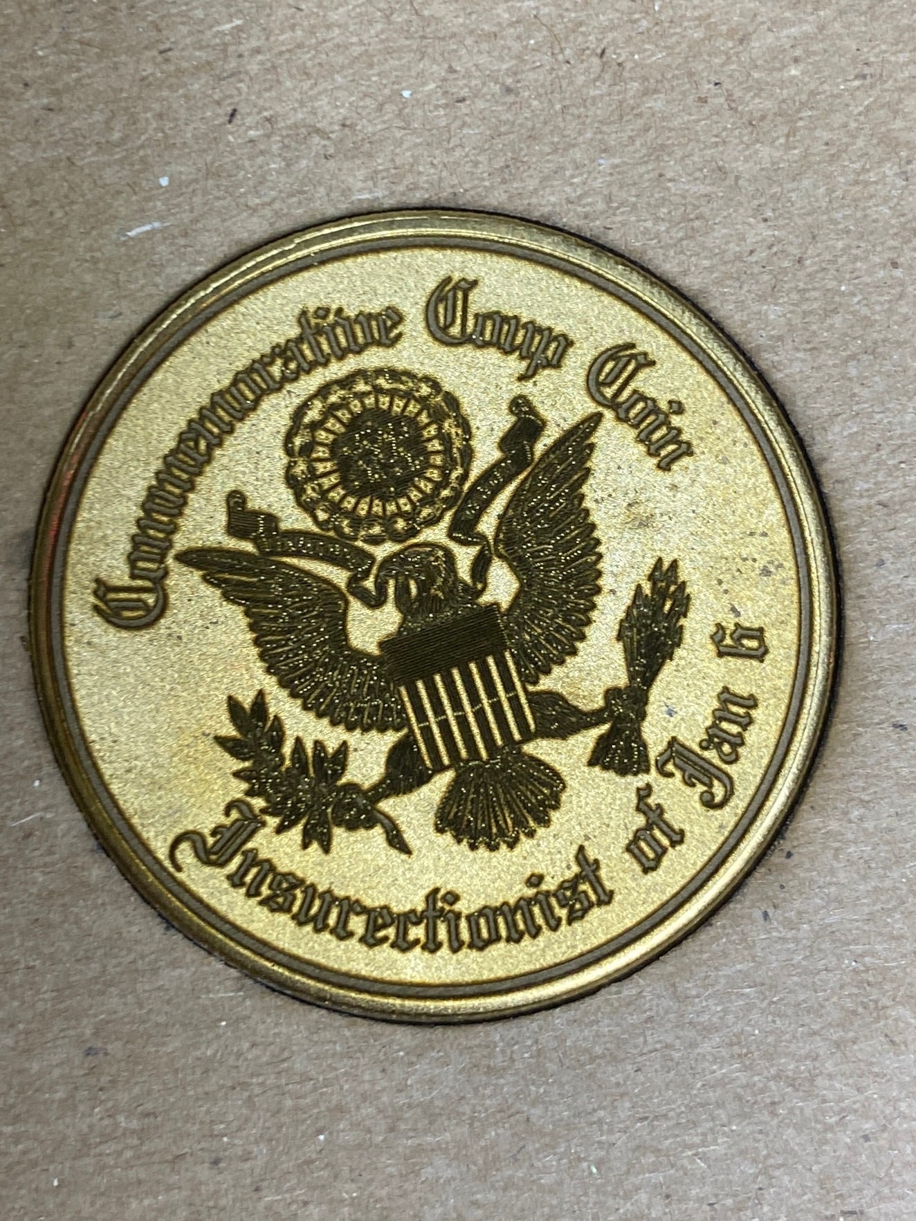 Lock Him up Mug Shot 2024 Traitor Trump Donald Commemorative Coup Coin ...